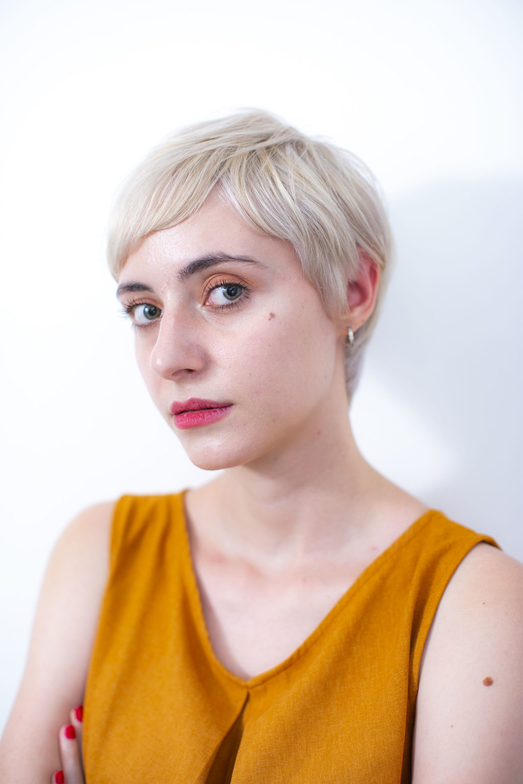 【Platinum blonde pixie cut】turn TOKYO client – English speaking hair ...